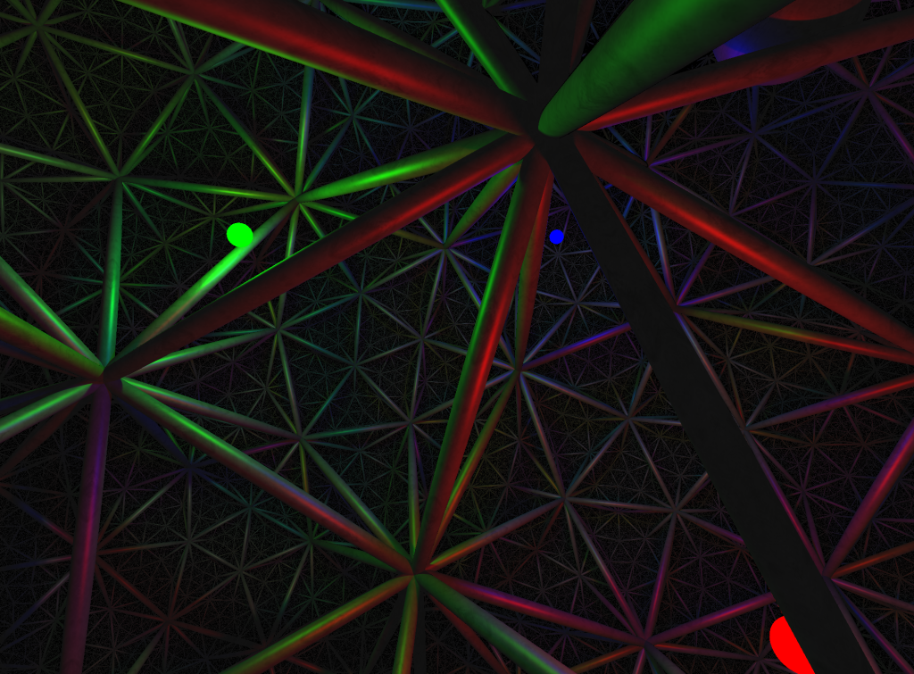 Ray-marching simulations of Thurston geometries – Illustrating Mathematics